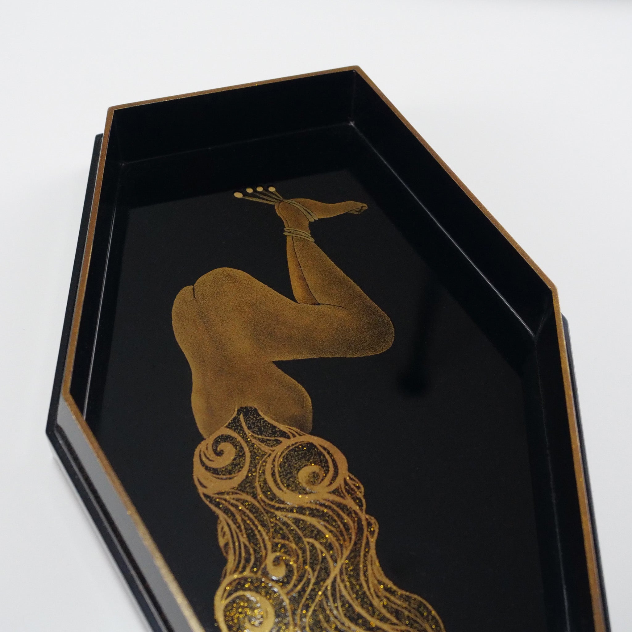 The Hexagonal Makie Box "Shadow of the Peacock" – Green Pheasant